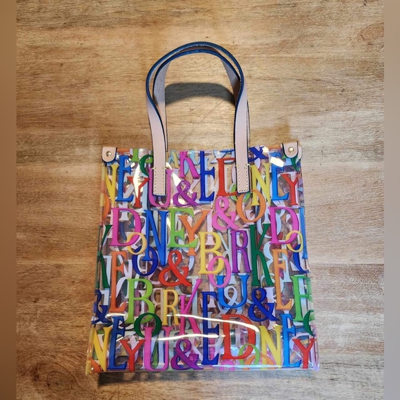 Dooney & Bourke | Bags | Dooney And Bourke Doodle Doodle Lunch Bag Tote | Poshmark